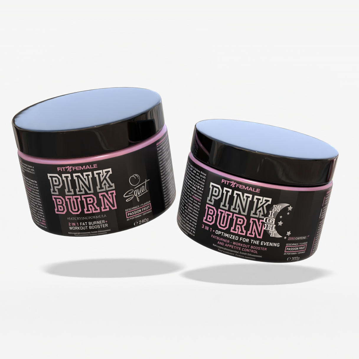 Pink Burn Duo Package – FitNFemale®